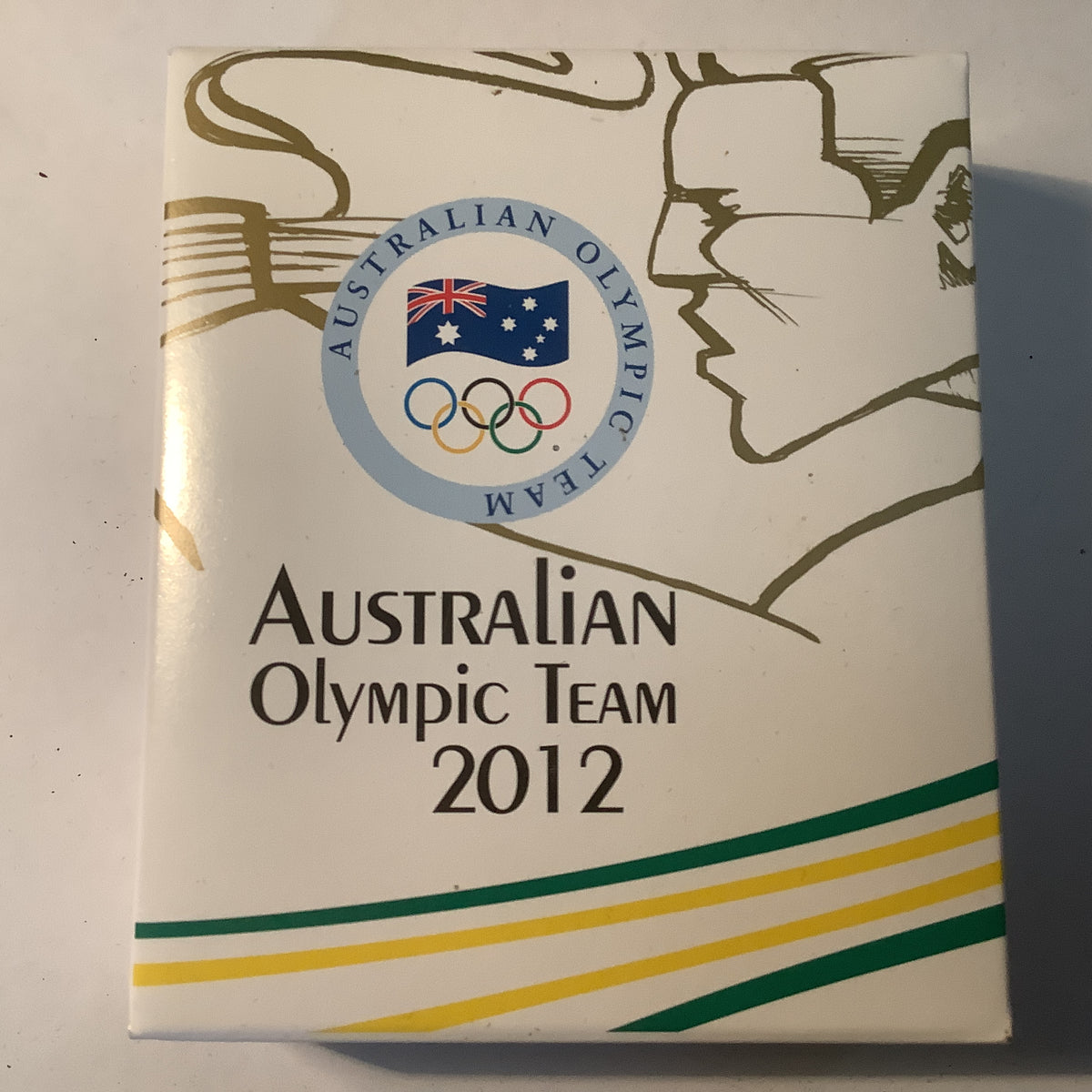 2012 $1 Australian Olympic Team 1 ounce silver proof coin. – Ensleigh Coins