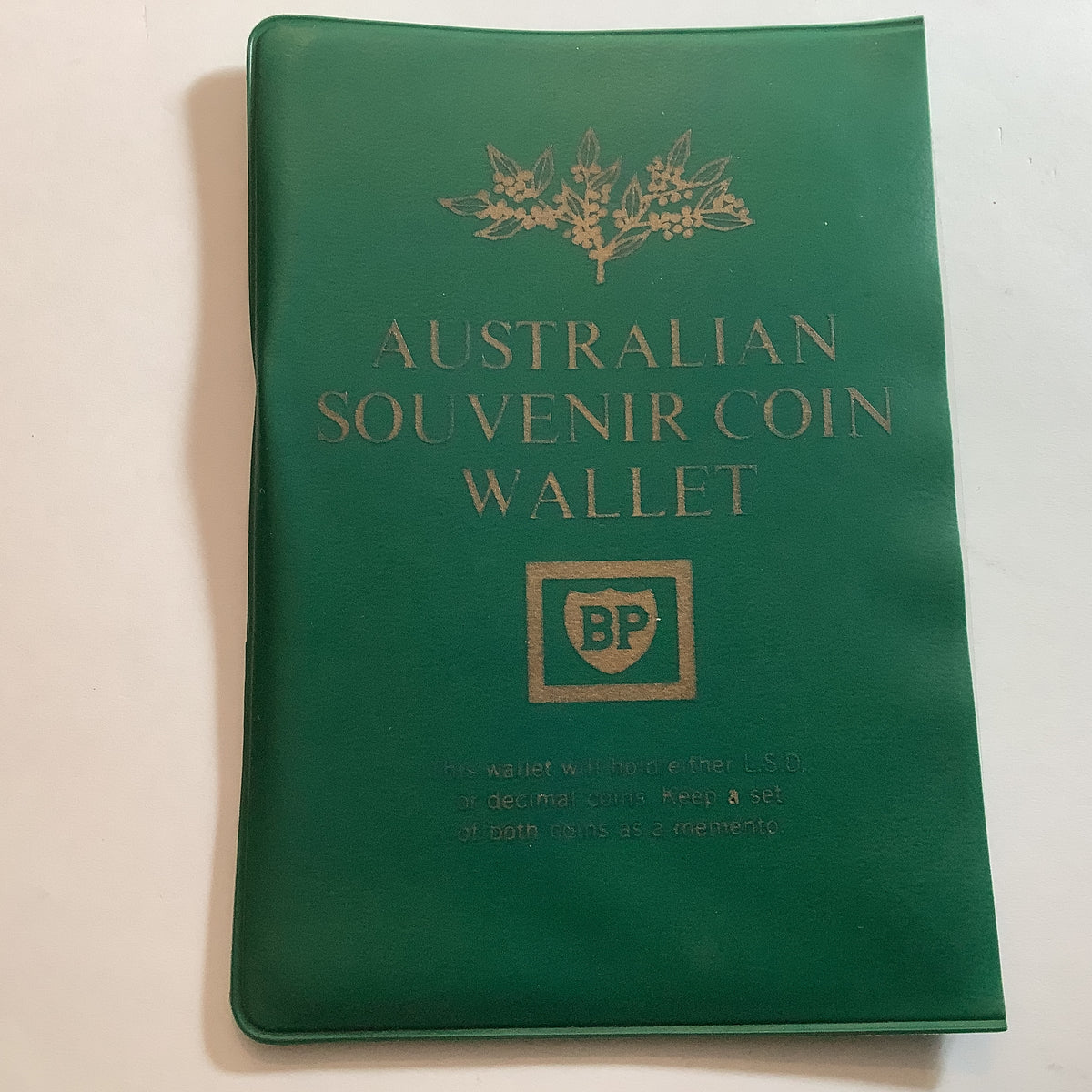 Australian Souvenir Coin Wallet. Pre-Decimal Coin. Circulated ...