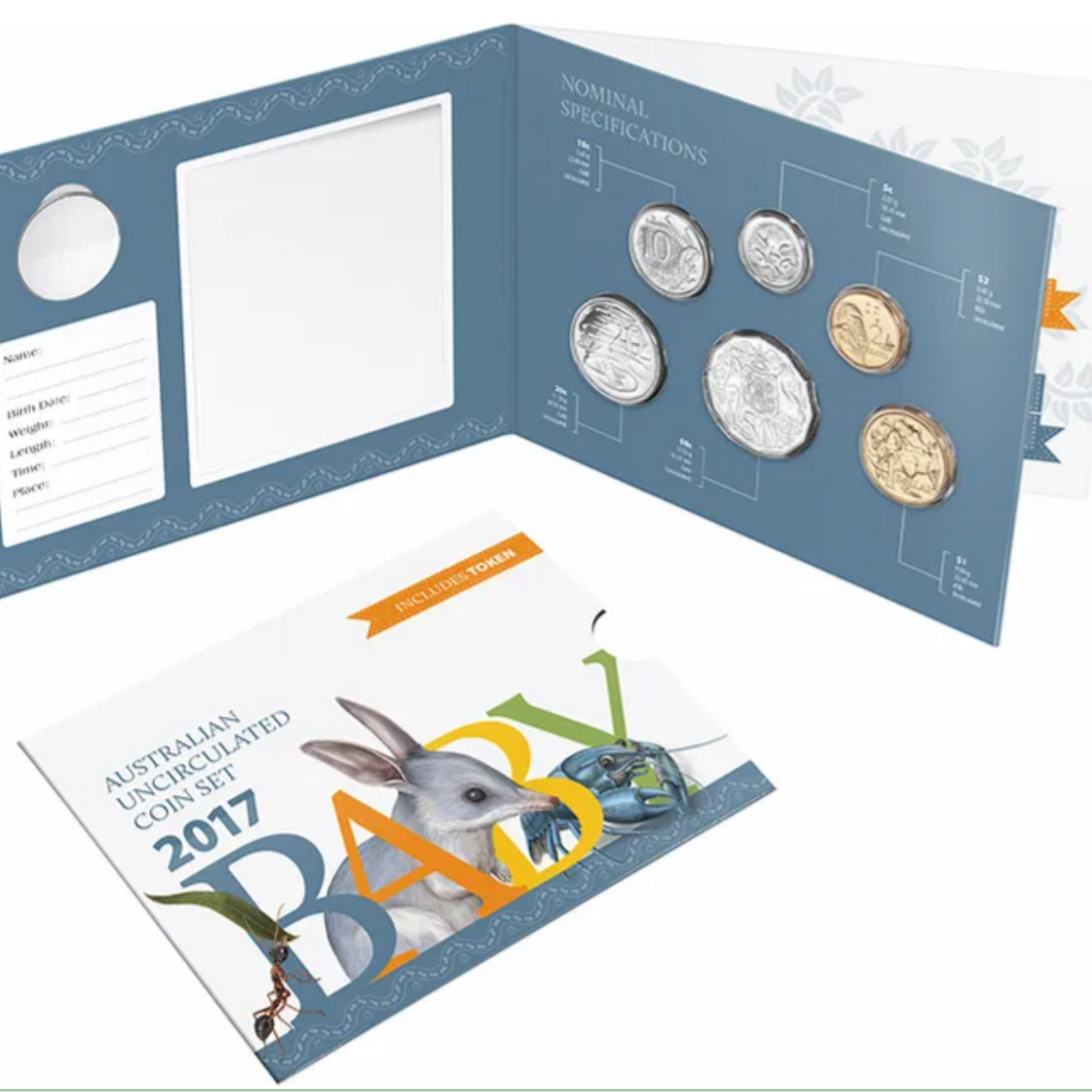2017 Baby Coin Uncirculated Set – Ensleigh Coins